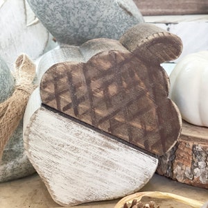 Acorn, Wood Acorn, Fall Tiered Tray Decor, Fall Decor, Acorn Decor ...