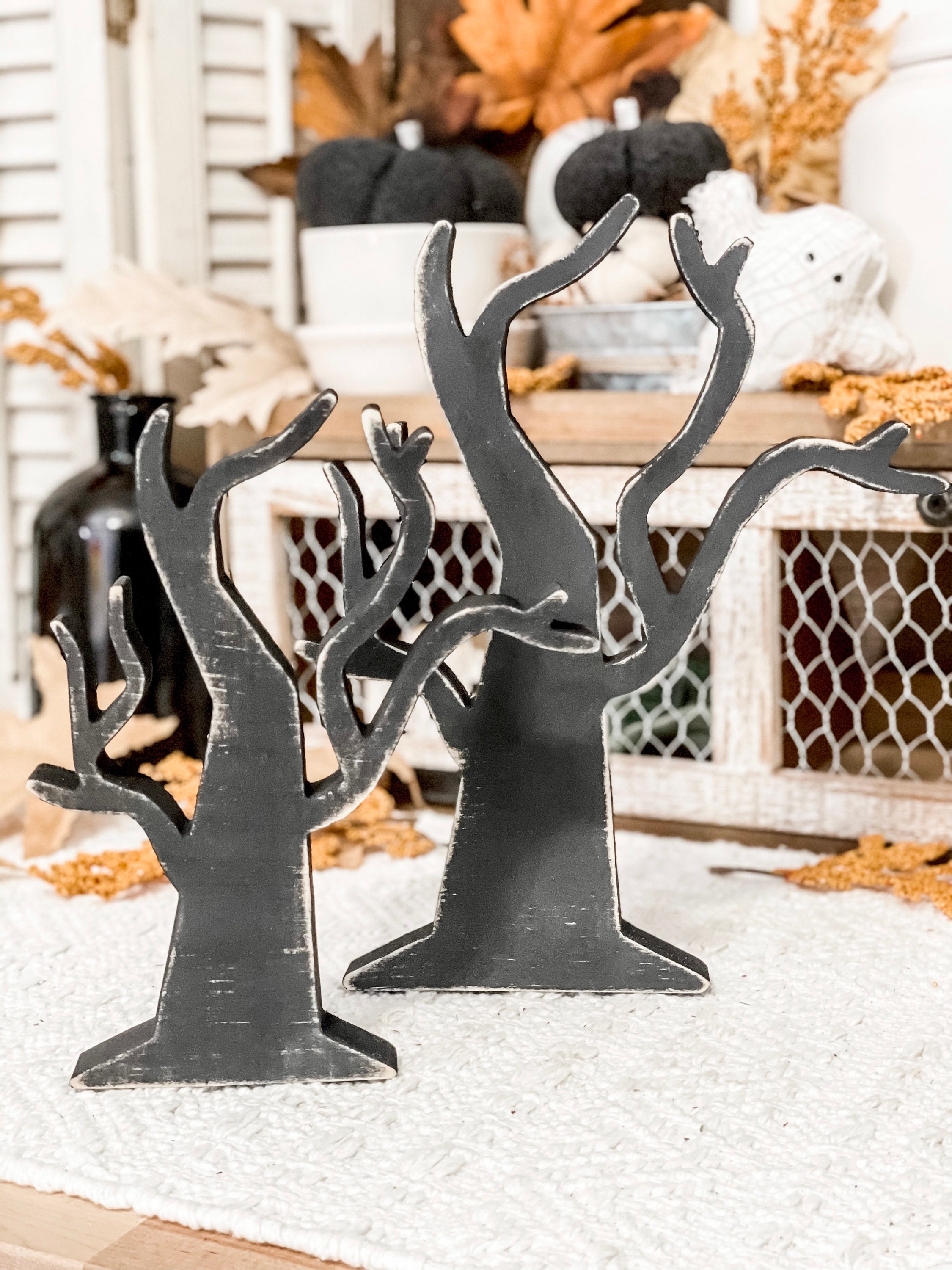 Haunted Trees, Halloween Trees, Halloween Decor, Spooky Decor ...