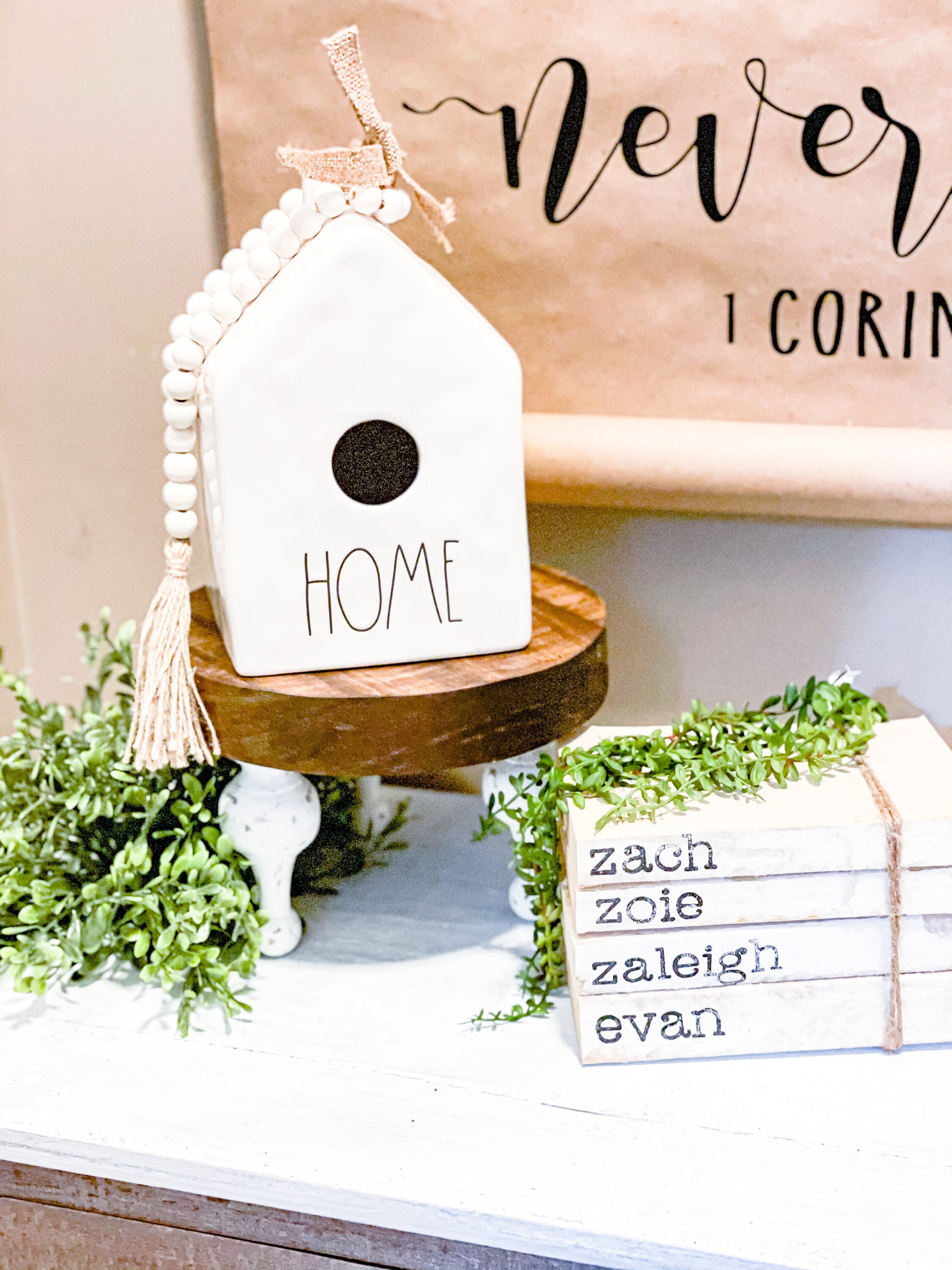 Riser farmhouse riser wood riser wood tray wood stand | Etsy