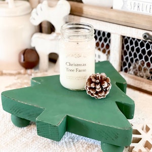 Christmas Tree Riser, Riser, Farmhouse Riser, Christmas Decor, Wood ...