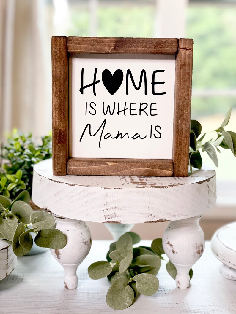 Mama Sign Mothers Day Sign Mom Signs Mothers Day Gift - Etsy