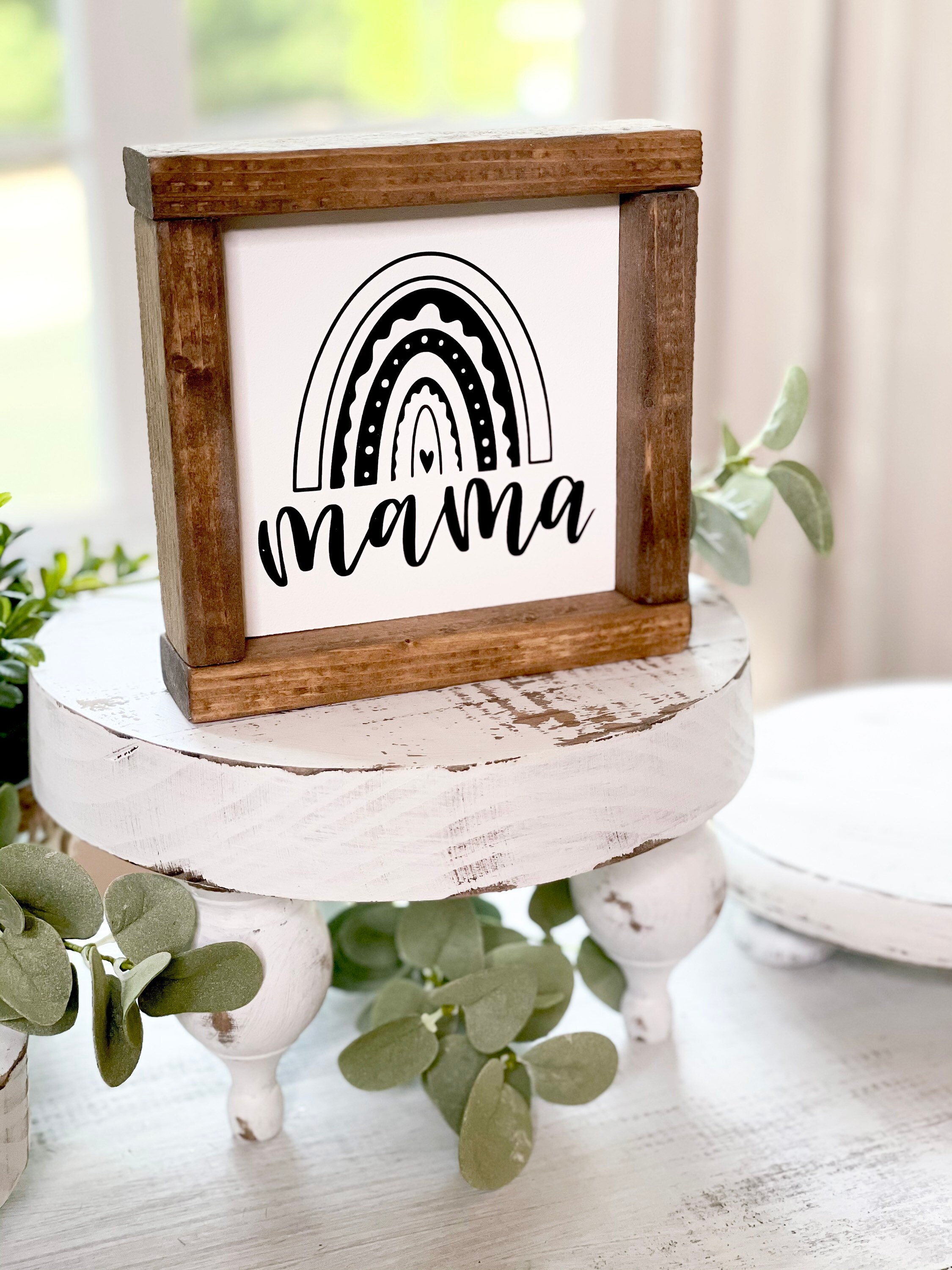 Mama Sign Mothers Day Sign Mom Signs Mothers Day Gift | Etsy