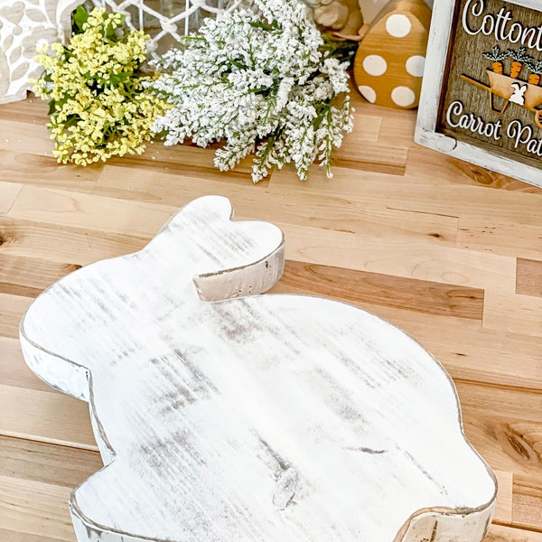 Wooden Bunny Stand - Etsy