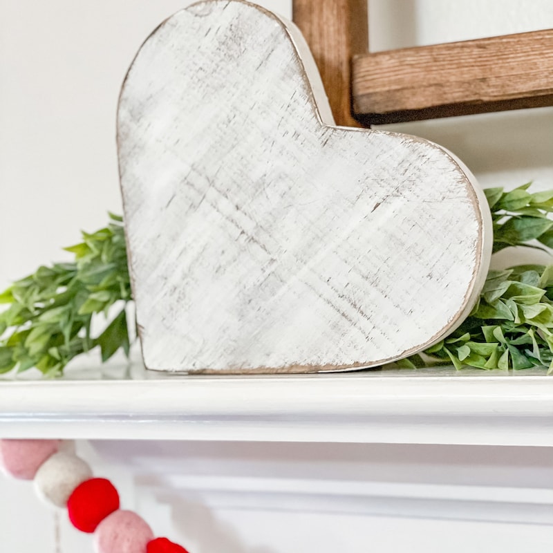 Wooden Hearts Wall Decor - Etsy
