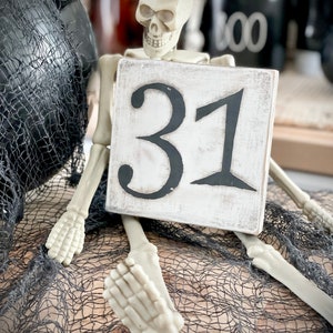 Halloween Decor, Halloween Sign, 31, October 31, Vintage Halloween ...