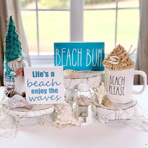 Beach Sign, Beach Decor, Summer Decor, Beach Theme, Farmhouse Signs ...