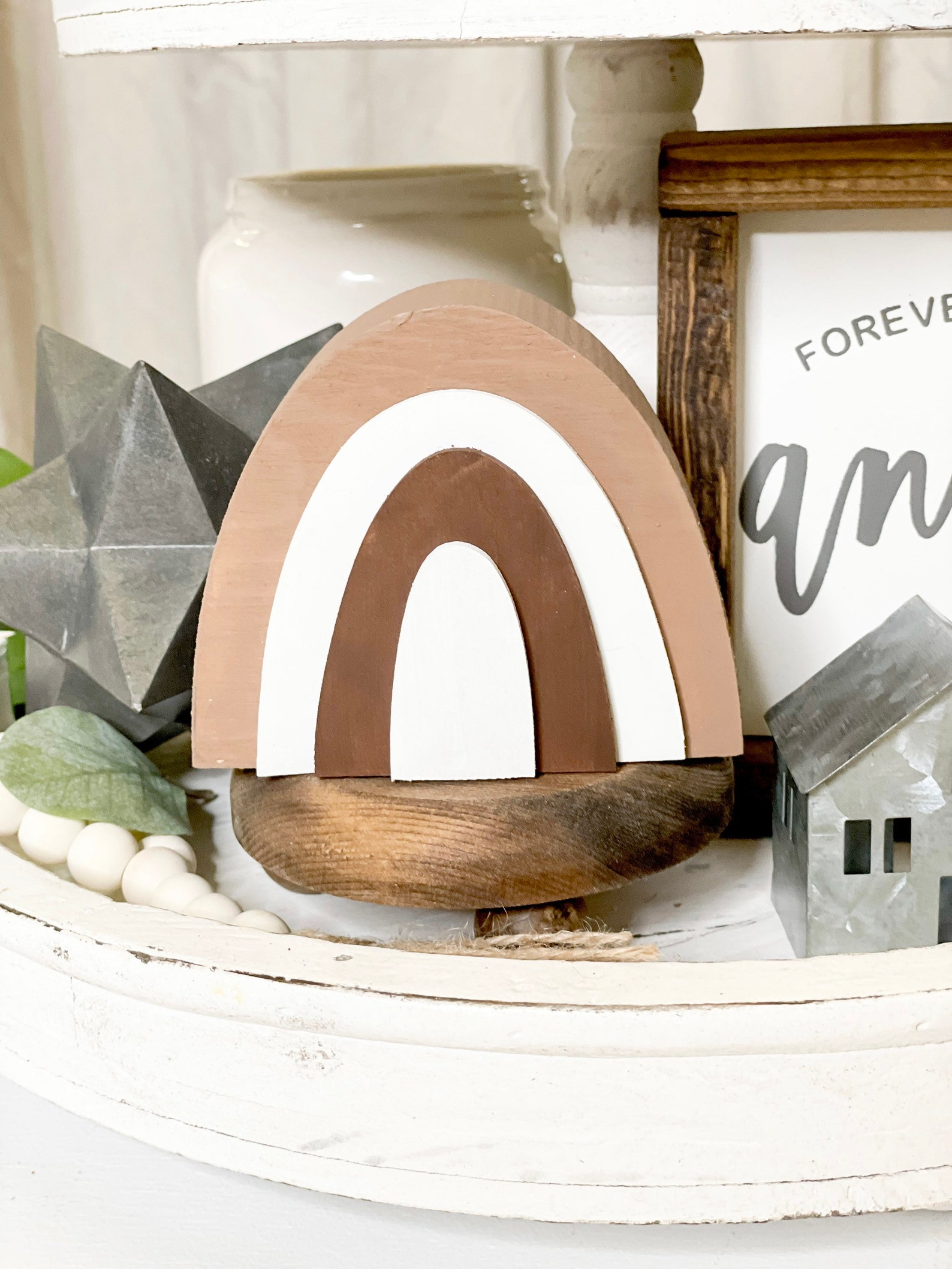 Neutral Rainbow Rainbow Decor Neutral Decor Neutral Theme - Etsy