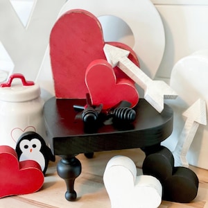 Heart Riser, Shaped Riser, Heart Pedestal, Custom Riser, Valentines ...