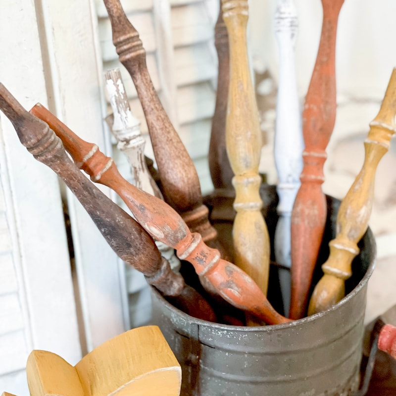 Wood Spindles - Etsy