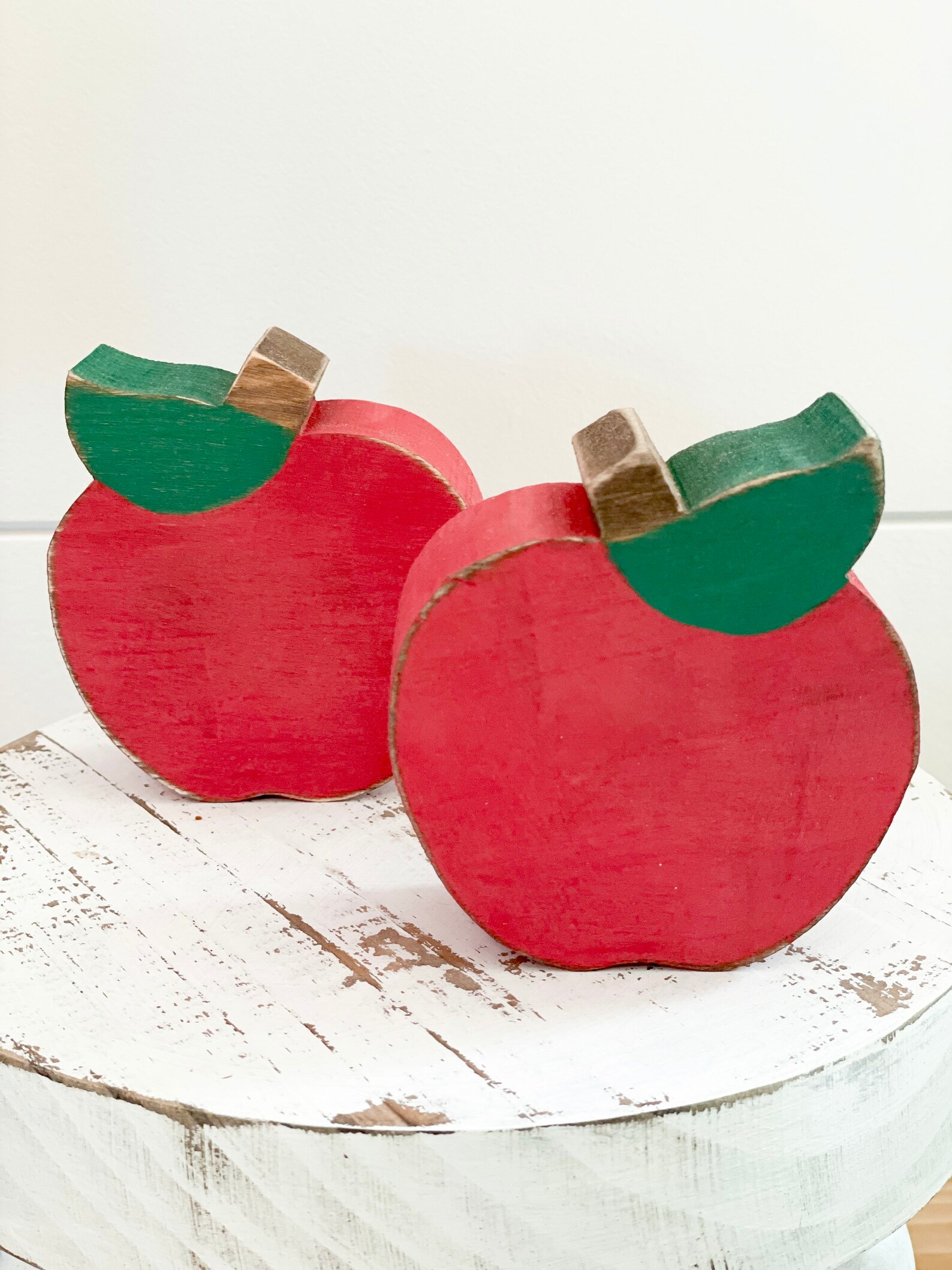 Apples, Wooden Apples, Fall Tiered Tray Decor, Fall Decor, Apple Decor ...