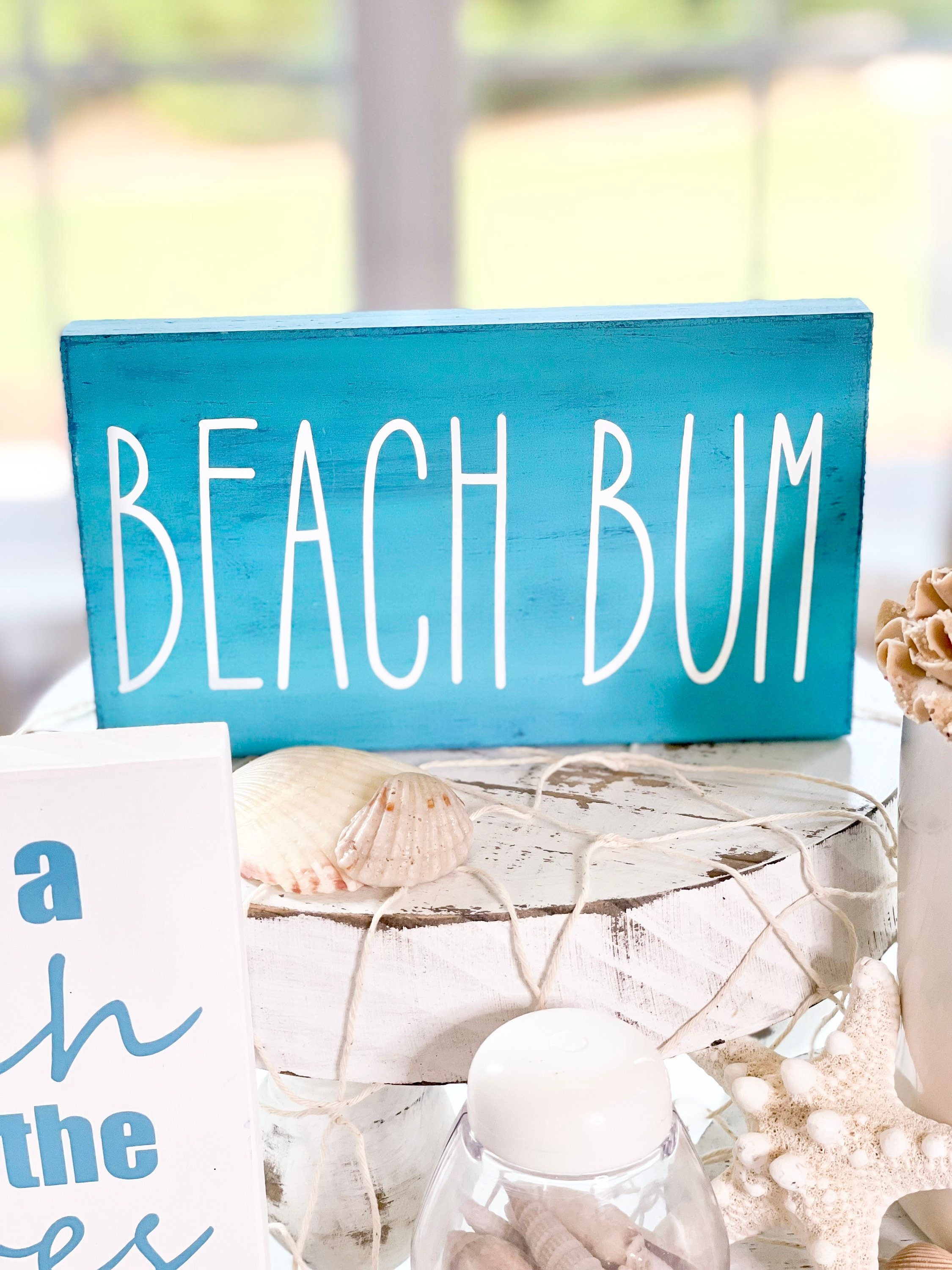 Beach sign beach decor summer decor beach theme Farmhouse | Etsy