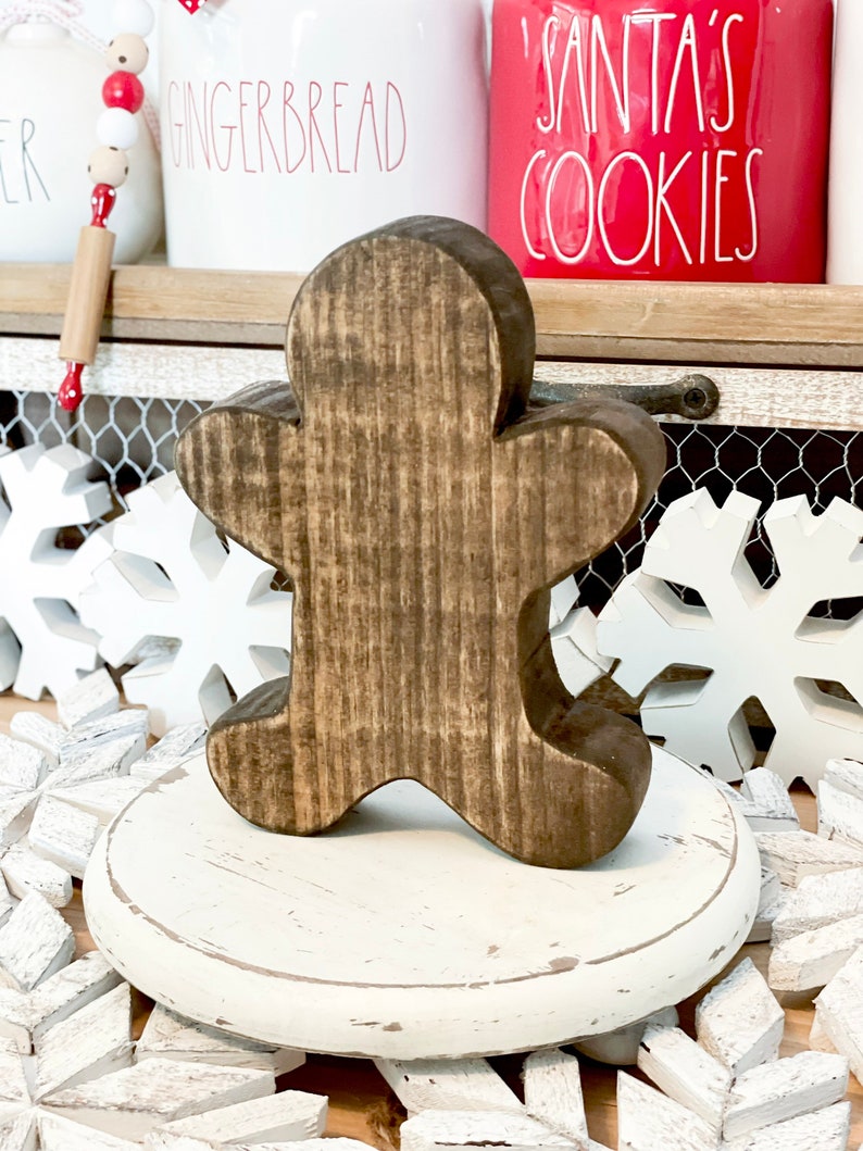 Gingerbread Man Wood Gingerbread Gingerbread Kitchen - Etsy