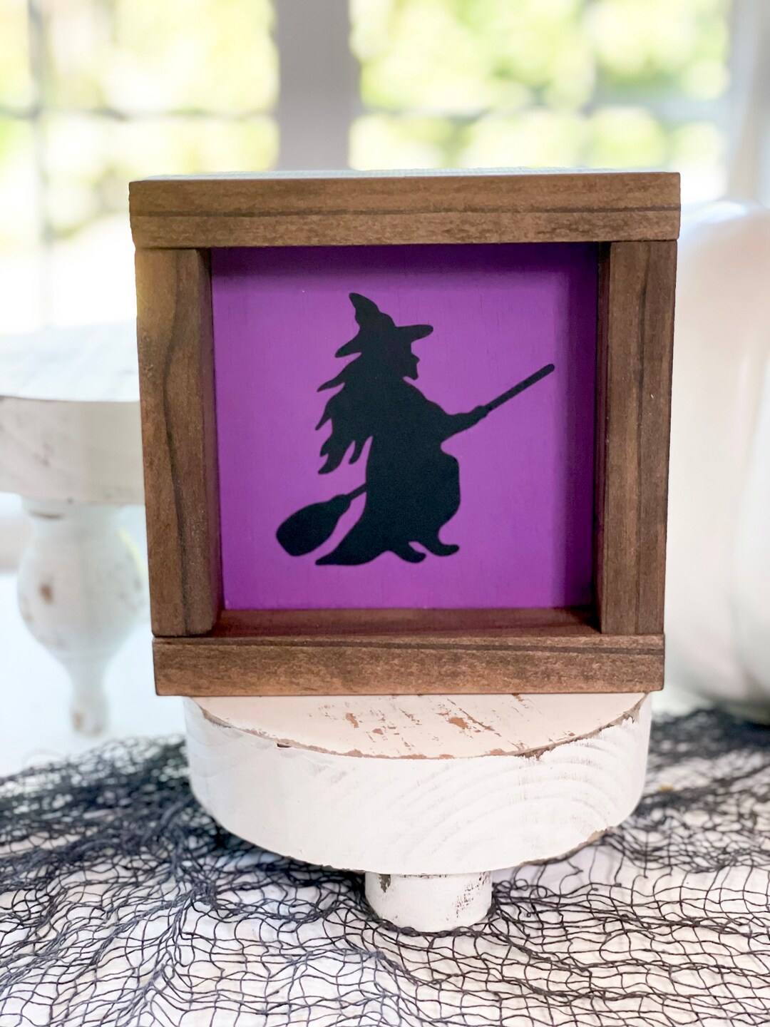 Halloween Decor, Halloween Sign, Witch Sign, Witch Theme, Farmhouse ...