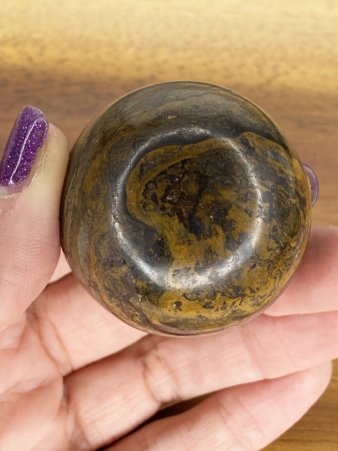 Stromatolite Sphere Fossil Sphere Stromatolite Crystal - Etsy