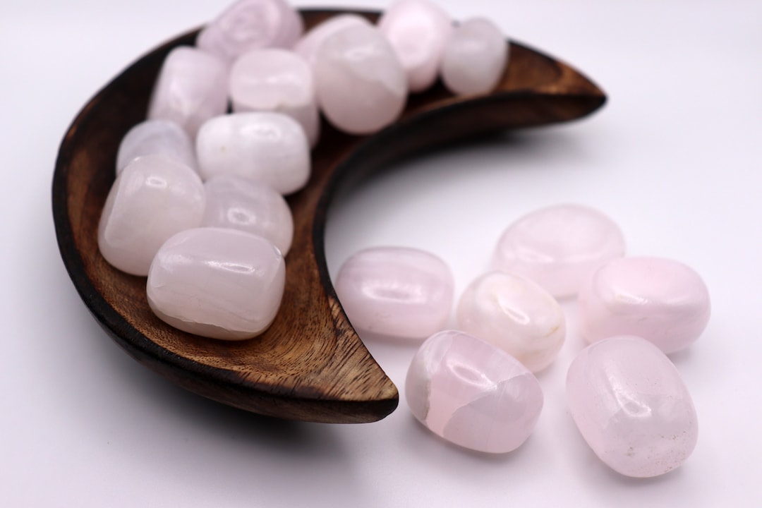 Pink Mangano Calcite Tumbled Crystal, Various Sizes, Pink Mangano ...