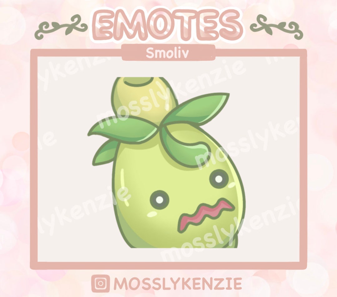 Smoliv Emote | Smoliv Emoji | Pokemon Emote | Pokemon Emoji | Twitch ...