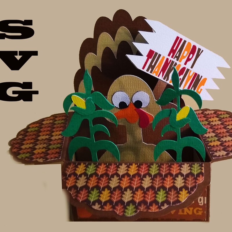 Turkey Card - Etsy