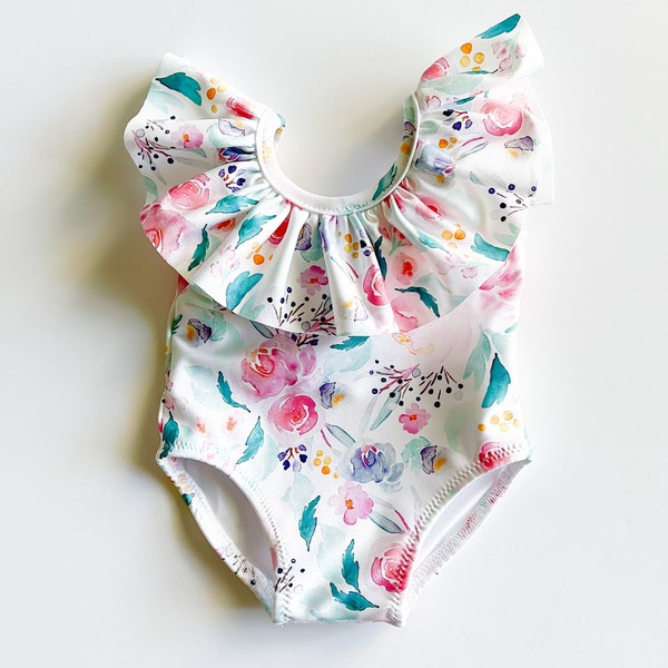 Two Piece Girls Swimwear - Etsy