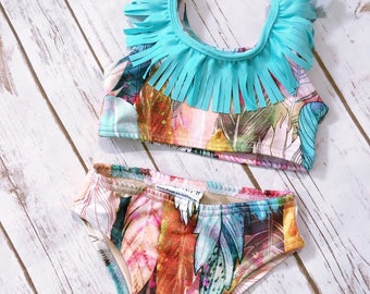 Fringe Bathing Suit - Etsy