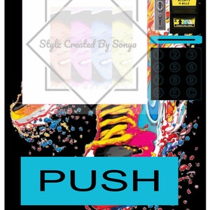 Sneaker Vending Machine Template. - Etsy