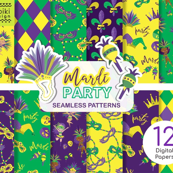 Mardi Gras Fabric - Etsy