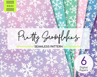 INSTANT DOWNLOAD Christmas Seamless Pattern Digital Paper | Etsy