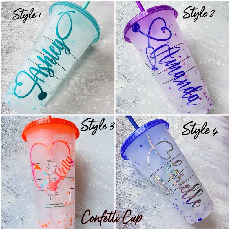 Personalized Starbucks Nurse Cup 24oz with Lid and Straw | Etsy