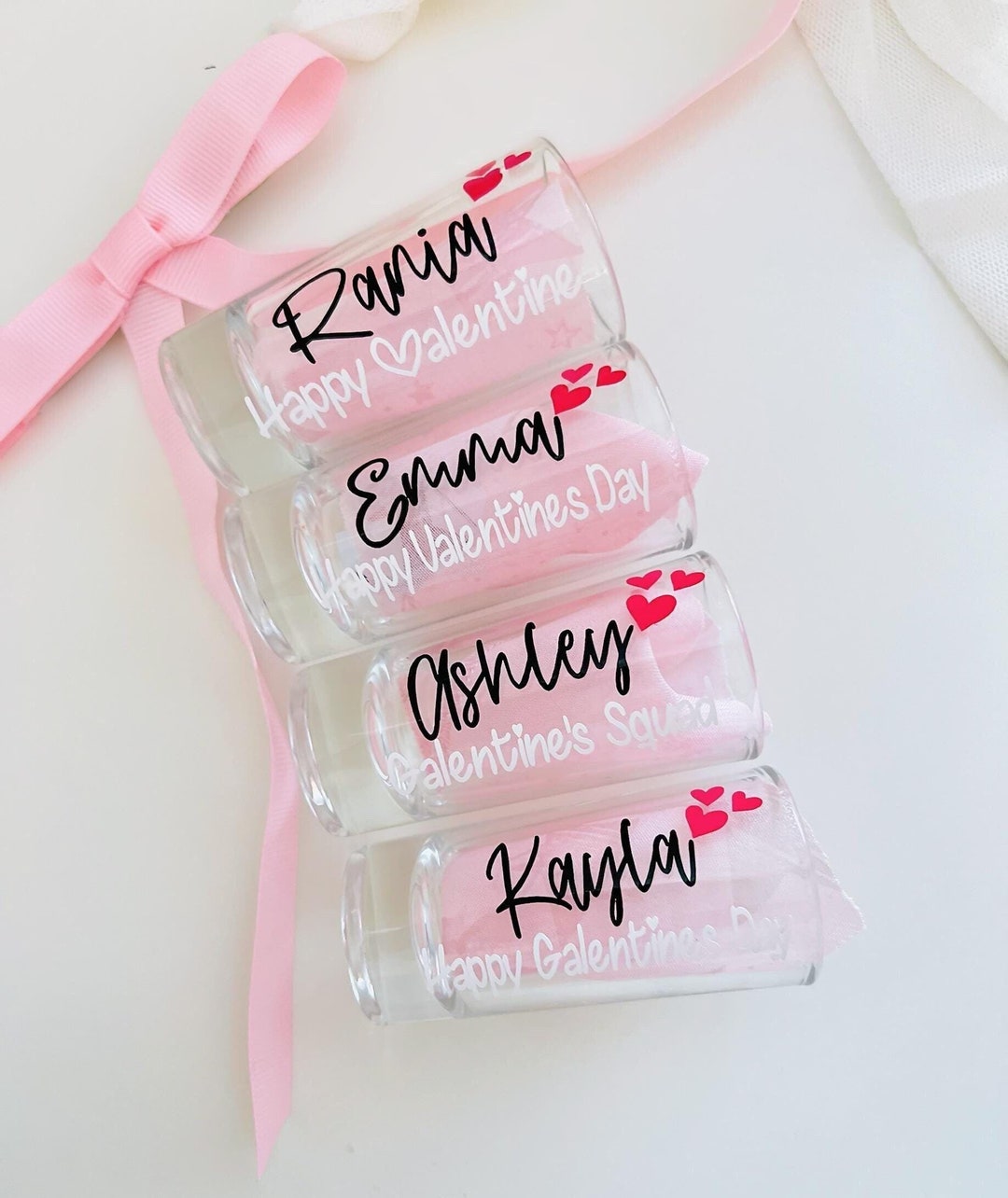 Personalized Valentine's Day Shot Glasses - Etsy