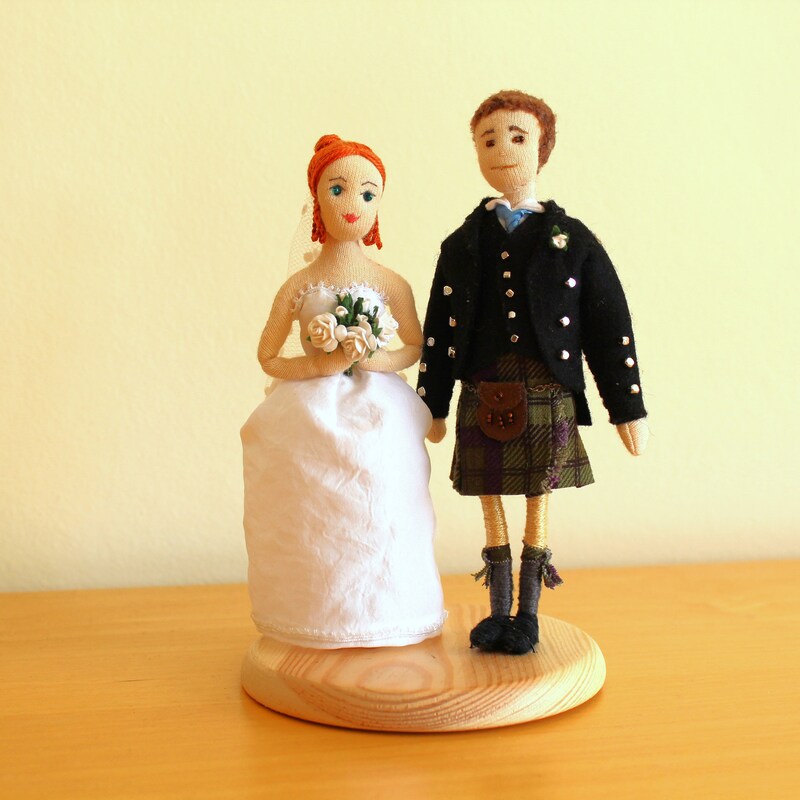 Scottish Cake Topper - Etsy
