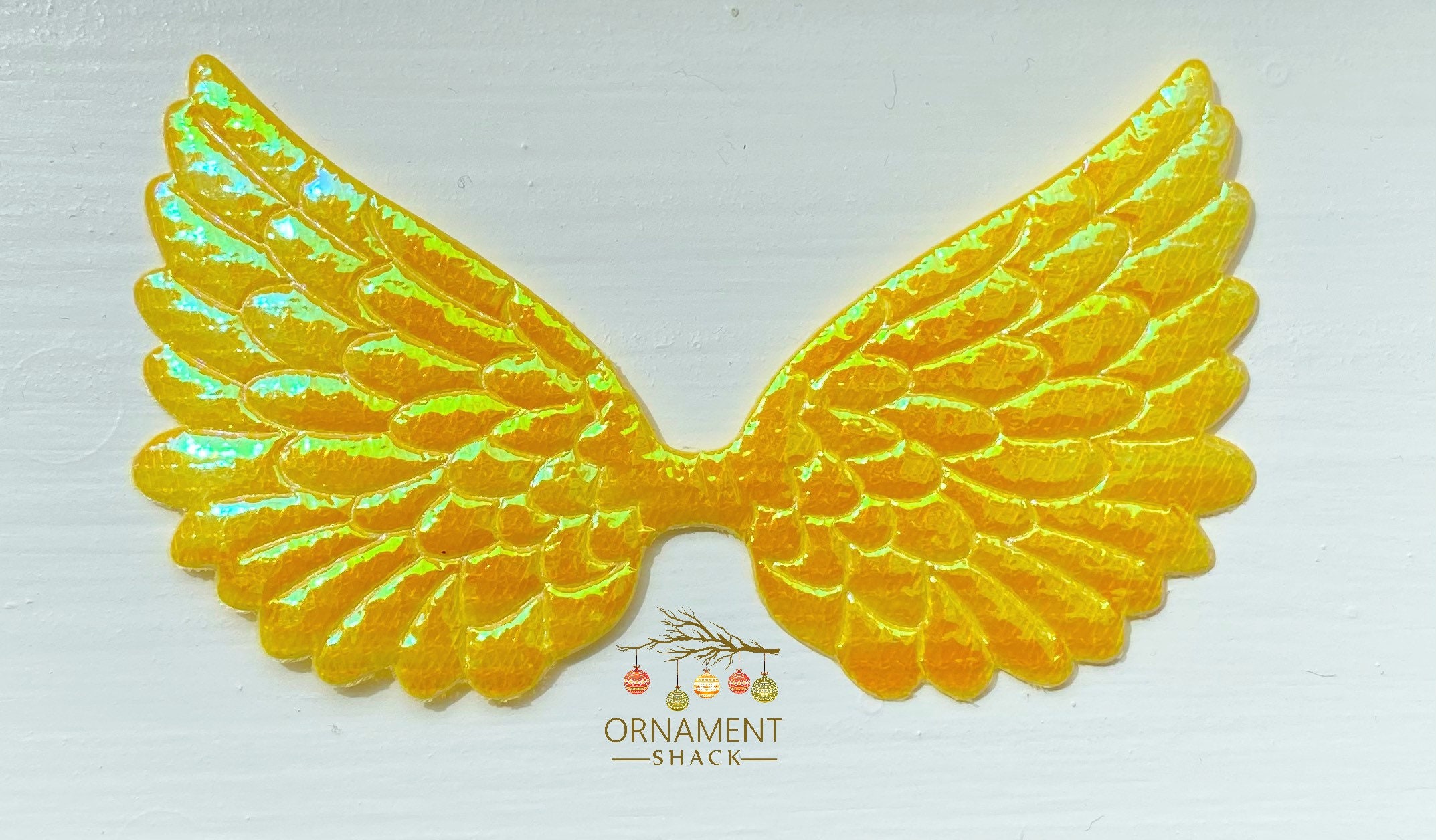 Angel Wings Iridescent| DIY Craft for Ornament - Etsy