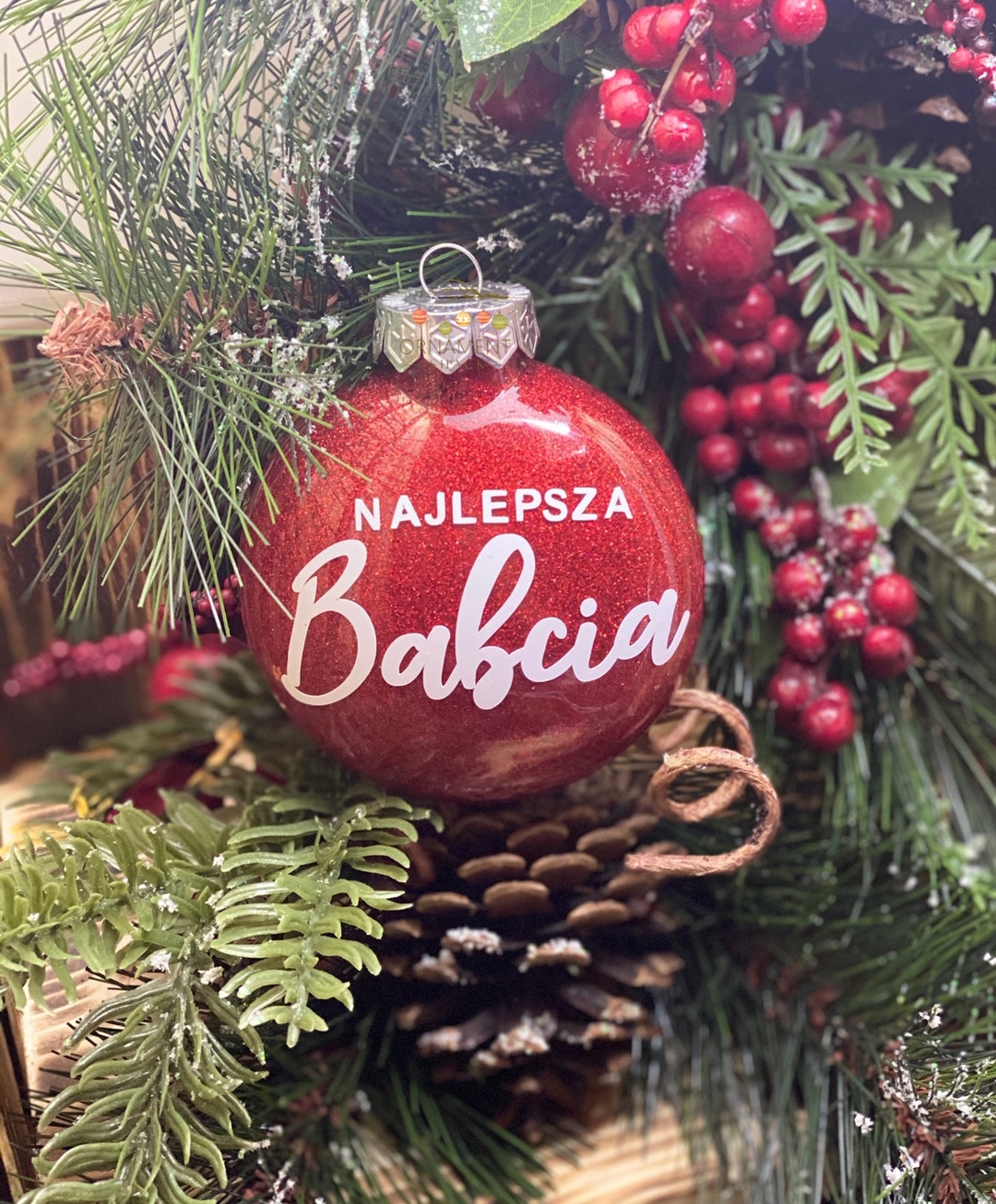 Najlepsza Babcia Digital Cut File - Etsy