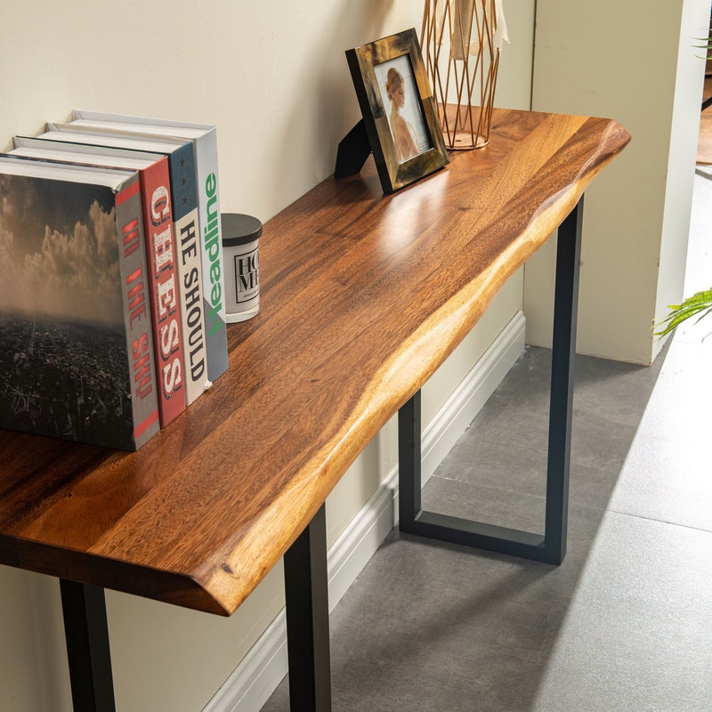 Table Mid Century Console - Etsy