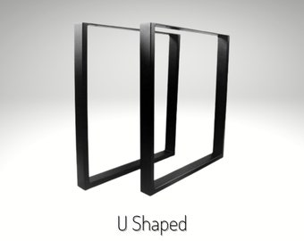 U Shaped Table Legs - Etsy