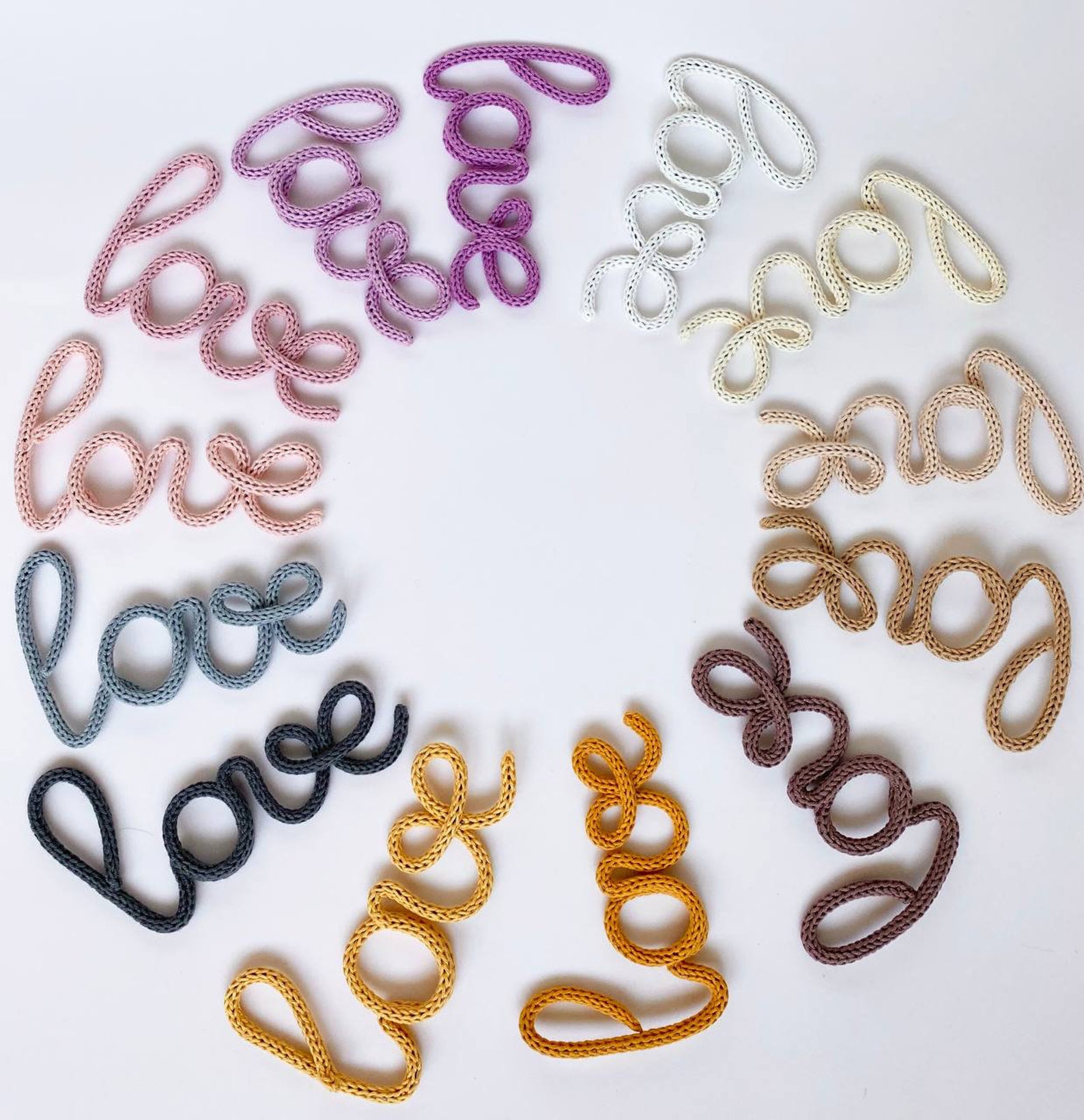 Custom Knitted Sign Made in Ukraine, Personalised Baby Name, Tricotin ...