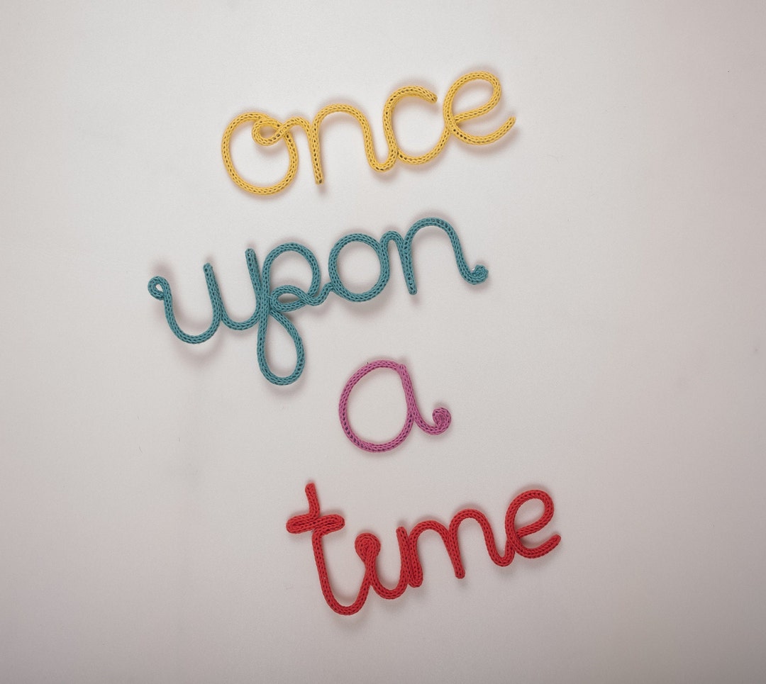 Tricotin Knit Wire Sign, Knitted Wire Words, Knitted Wire Names ...