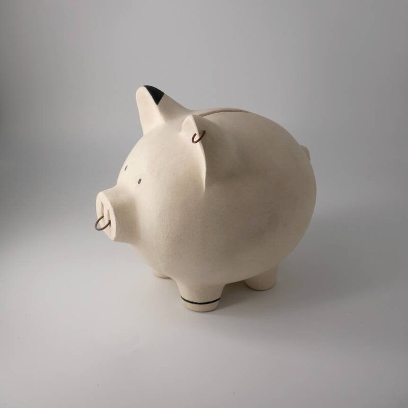 Handmade Piggy Bank - Etsy
