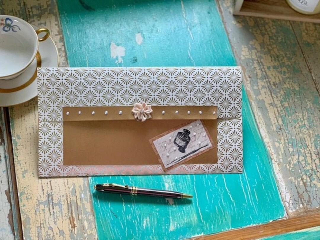 Stationary Folio - Vintage Styled - Stationary Folio - Hand Dyed ...