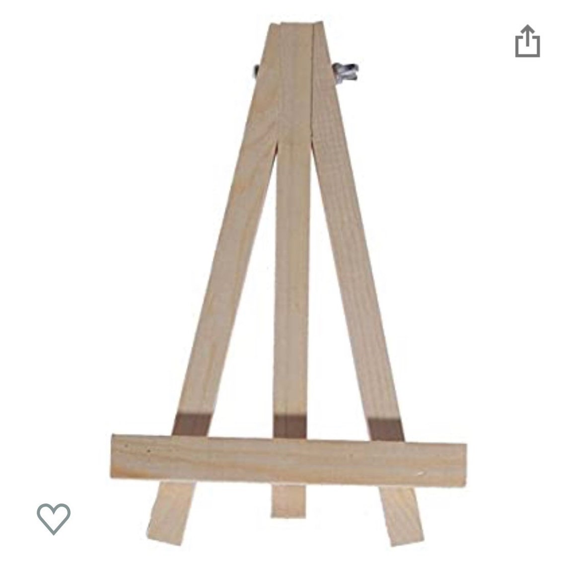 Wood Easel - Mini Easel - Stand for Desktop or Tabletop - 7.5 Inches - Etsy