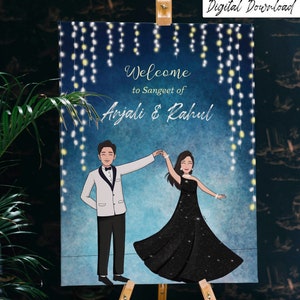 Digital Indian/hindu Wedding Welcome Sign E-invite Printable - Etsy Canada