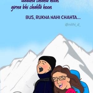 Yeh Jawaani Hai Deewani, Bollywood Printable Poster, Movie Quotes ...