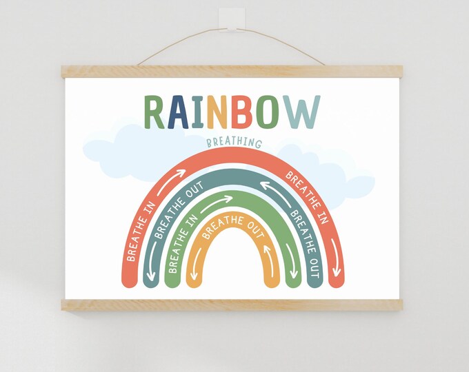 Rainbow Breathing Breathing Exercises Social Emotional Learning ...
