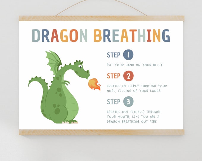 Dragon Breathing Exercises, Classroom Management Poster, Social ...