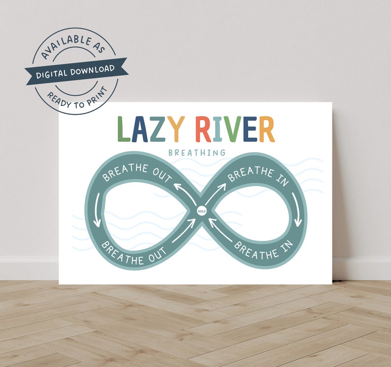 Lazy River Breathing, Breathing Exercises, Social Emotional Learning ...