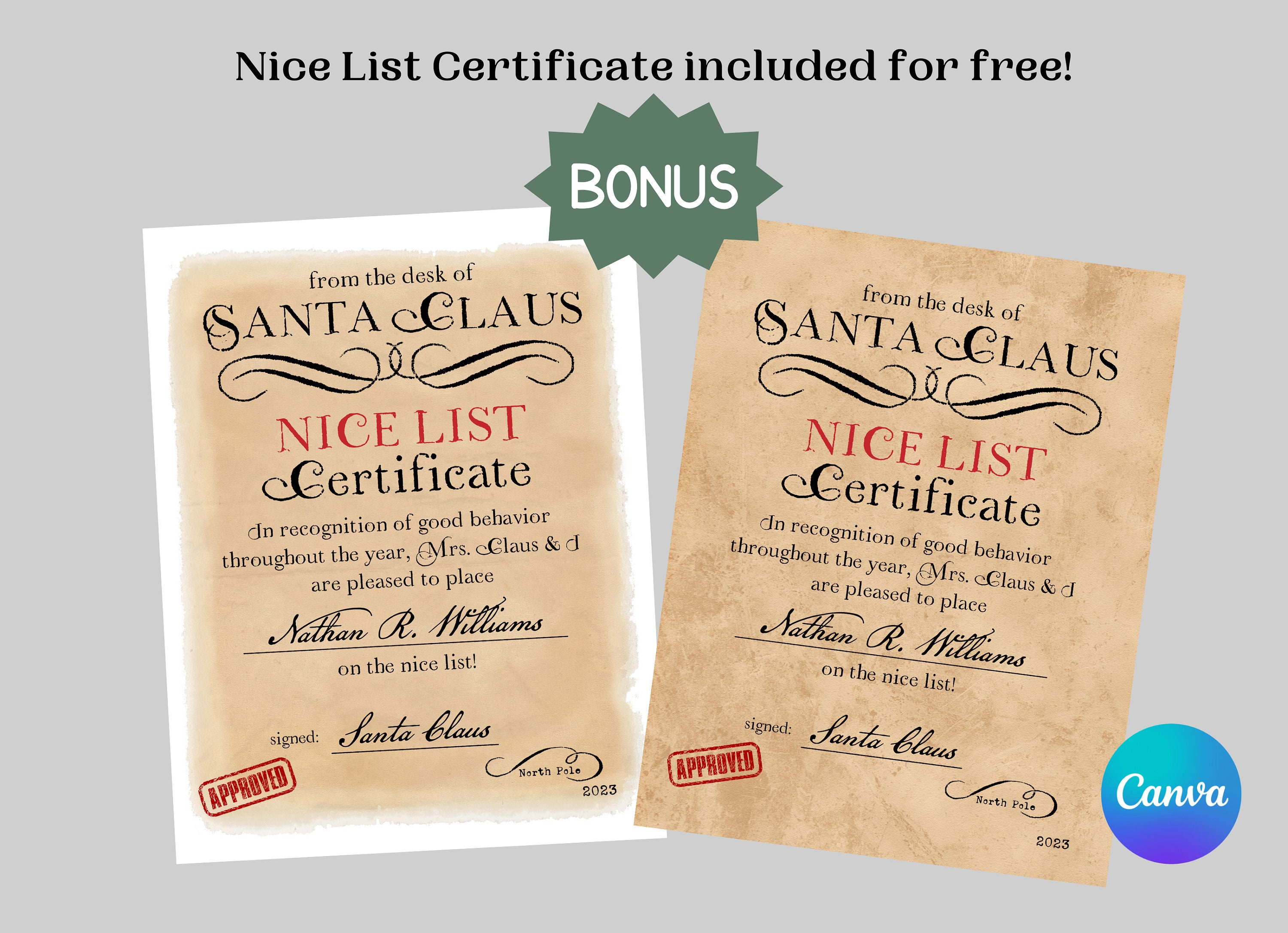 Letter From Mrs Claus, EDITABLE Mrs Claus Letter, Letter From Santa ...