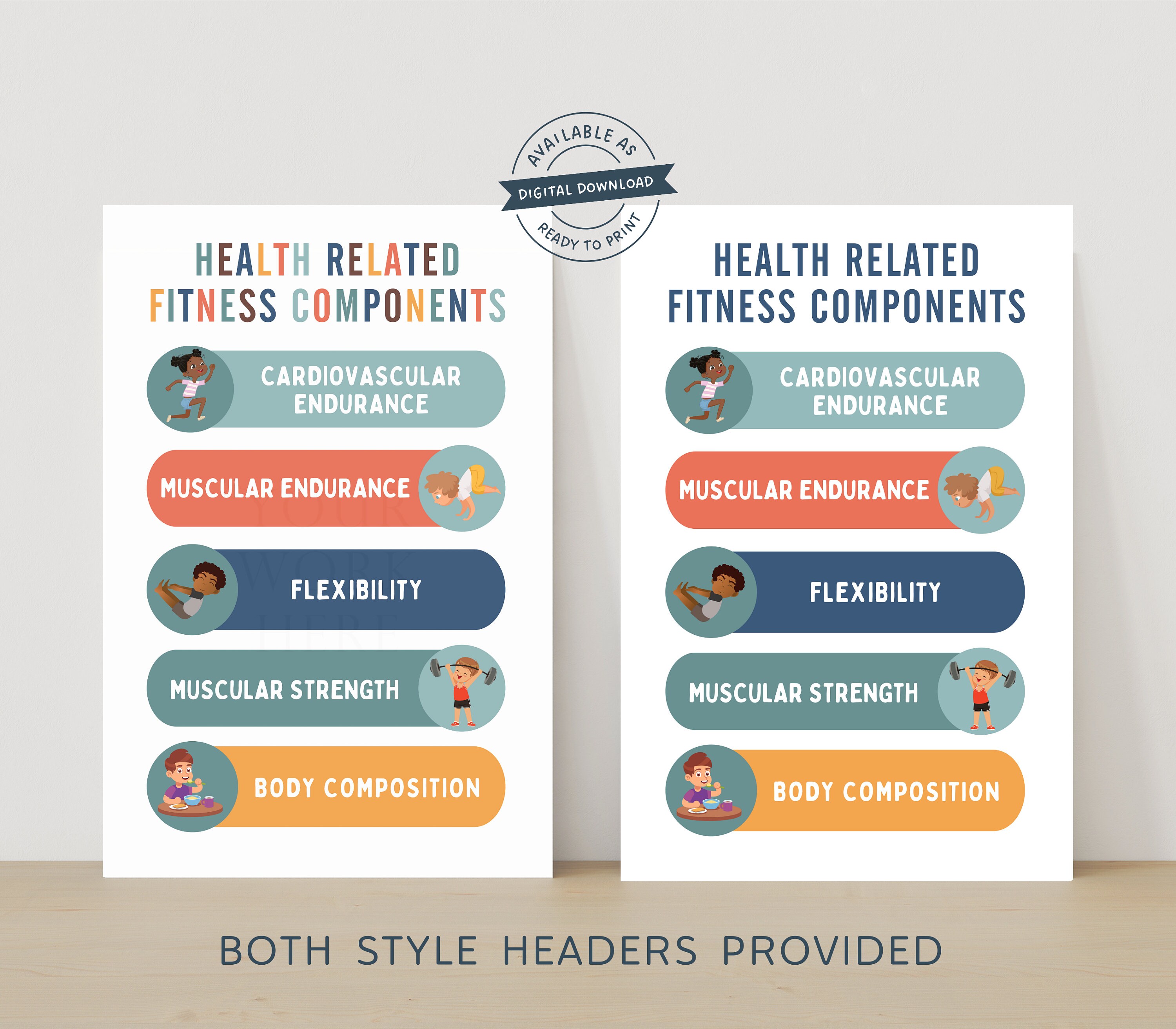 Physical Education Posters National PE Standards Good Sports Code, Gym ...