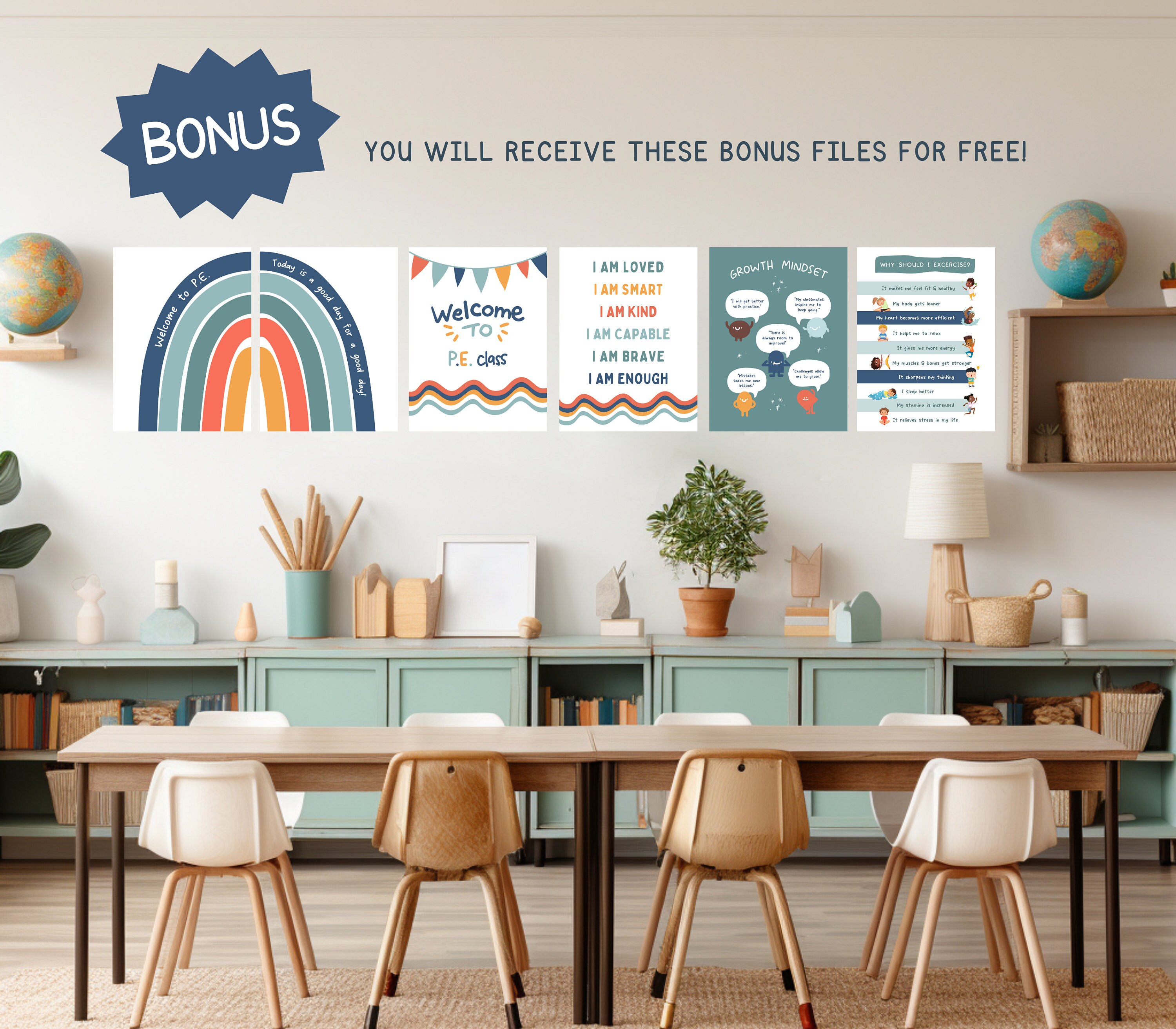 Physical Education Posters National PE Standards Good Sports Code, Gym ...