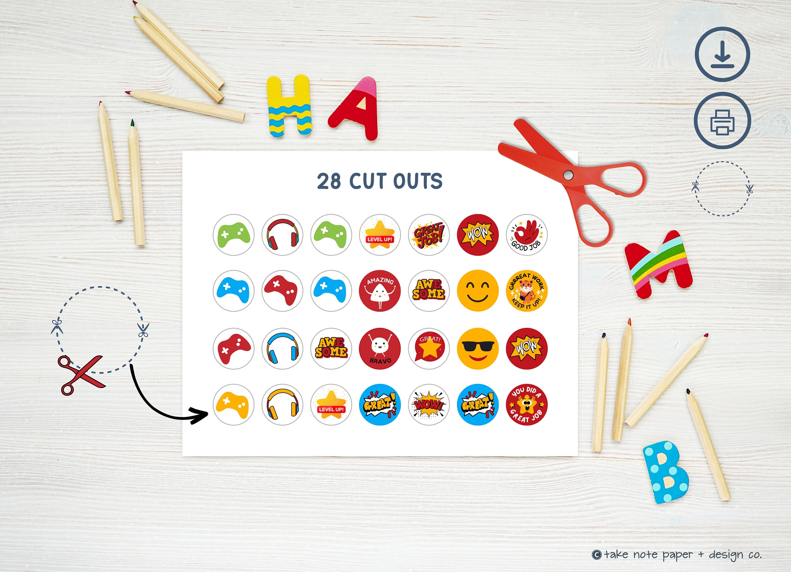 Gamer Reward Chart Printable, Positive Reinforcement Charts for Kids ...