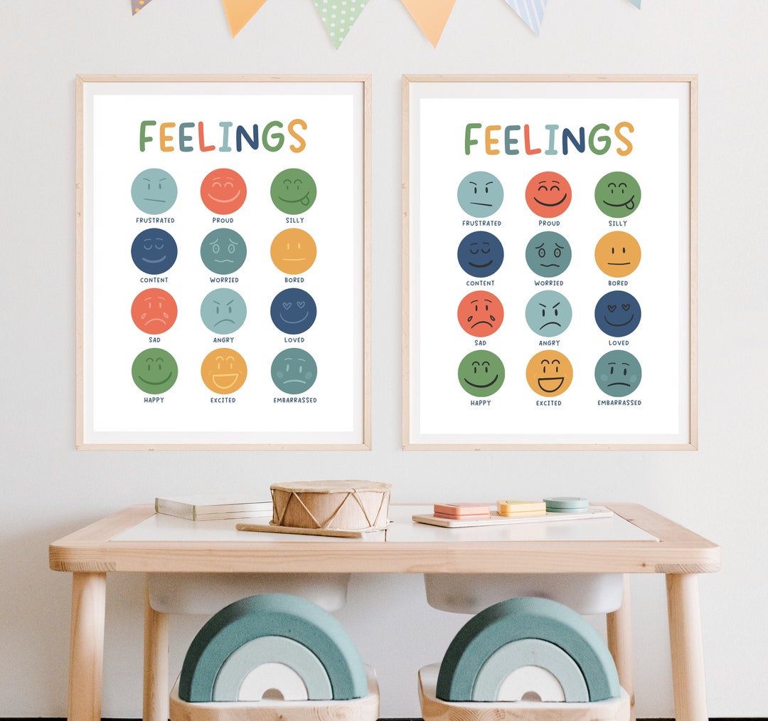 Feelings Chart, Big Feelings Toddlers, Feelings Preschooler, Homeschool ...