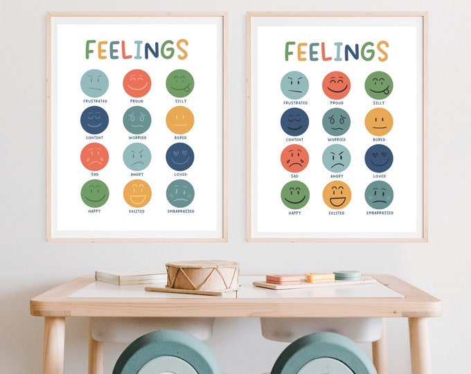 Feelings Chart, Big Feelings Toddlers, Feelings Preschooler, Homeschool ...