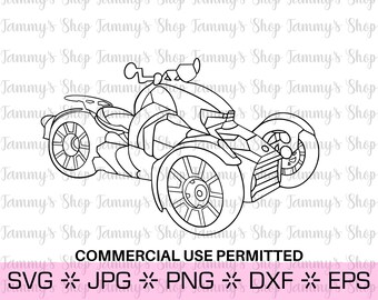 Can Am Ryker Svg - Etsy Finland
